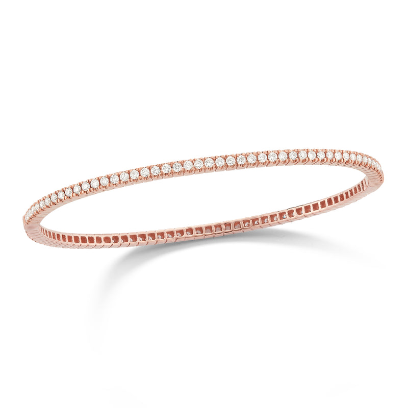 Diamond Eternity Bangle Bracelet - Nuha Jewelers